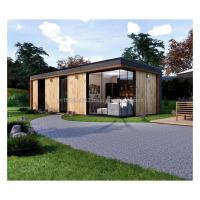 China Steel Frame Galvanized Steel Bending 180g Modern Design Prefabricated Container House for Outdoor Residential Space for sale