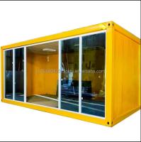 China 20ft 40ft Light Steel Container House Modern Design Prefab Camping Homes with Galvanized Steel Bending 180g and Steel Frame for sale