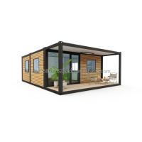 China Plant Container House Movable Prefabricated House with 50/75/100mm Wave Sandwich Panel for sale