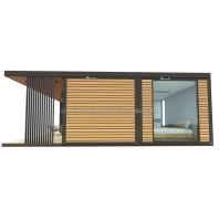 China Easy-to-Assemble 20FT Light Steel Prefabricated Villa with Aluminum Alloy Windows for sale