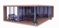China 20 Foot Luxury Mobile House with Living and Aluminum Alloy Windows Customized Flat Villas for sale