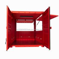 China Hotel 10ft Mini Container Bar Stall in Supermarket with Sturdy Pop-up Store and Modern Design for sale