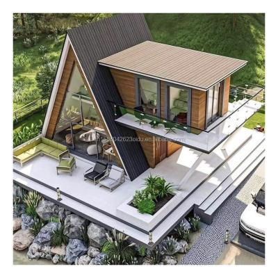 China Triangle Container Wooden House for sale