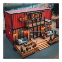 China Detachable Design Modern Luxury 3 Bedroom Prefabricated Villa Container House for Garden by Families and Hotels for sale