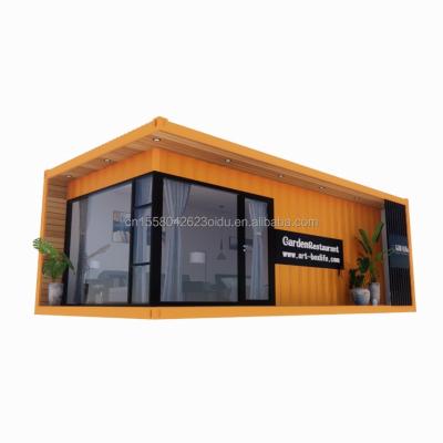 China Outdoor 40ft or 20ft Modern Design Expandable Container Home Prefab Residential Prefabricated Tiny House for Living Steel Material for sale