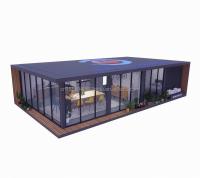 China Outdoor 40ft or 20ft Modern Design Expandable Container Home Prefab Residential Prefabricated Tiny House for Living Steel Material for sale