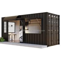 China Outdoor 40ft or 20ft Modern Design Expandable Container Home Prefab Residential Prefabricated Tiny House for Living Steel Material for sale