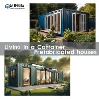 China Aluminum Alloy Windows EU 20 FT Prefabricated Steel Container House for Outdoor Living in Residential Forest Tiny Houses for sale