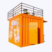 China 10 Foot Prefabricated Container Store for Fast Food Coffee Bars Customized Color Supermarket Option from Shanghai for sale