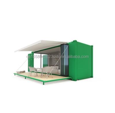 China Customized Color Steel Frame Prefabricated Mobile Clothing Store with Galvanized Steel Bending for sale