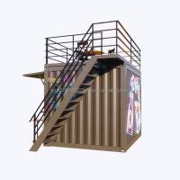 China Modern Design Supermarket Mobile Container Coffee Bar Houses 10ft Mini Popup Shop for sale