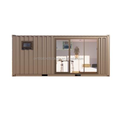 China Outdoor 40ft Modern Expandable Container Prefabricated House with 3 Bedrooms and Living Room Steel Construction for sale
