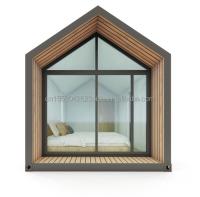 China Fast Install Luxury Villa Prefabricated A Frame House Steel Structure Triangle Container House Made with Sandwich Panel for sale