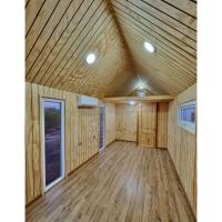 China Fast Install Luxury Villa Prefabricated A Frame House Steel Structure Triangle Container House Made with Sandwich Panel for sale