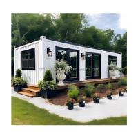 China Modern Design Style 40ft Two Bedroom Foldable Container Customized Color and Glass Door for Outdoor Living for sale