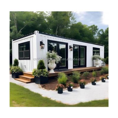 China Modern Design Style 40ft Two Bedroom Foldable Container Customized Color and Glass Door for Outdoor Living for sale
