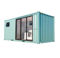 China 1 Modern Design Prefabricated Container House for Family Couple or Hotel Wall 50/75/100mm Wave Sandwich Panel for sale
