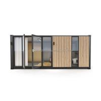 China Customizable Modern Design Expandable Container House with Steel Sandwich Panel Material and Aluminum Alloy Windows for sale