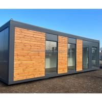 China Customizable Modern Design Expandable Container House with Steel Sandwich Panel Material and Aluminum Alloy Windows for sale