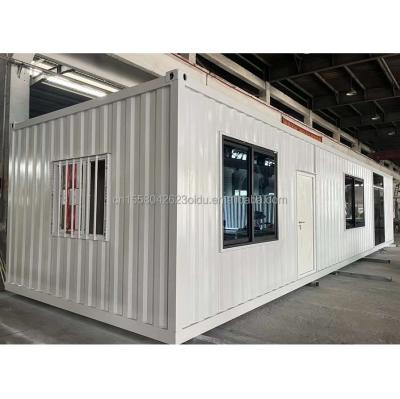 China Modern Design Prefabricated Foldable Home Steel Sandwich Panel Container House for Outdoor at Construction Site Dormitory for sale