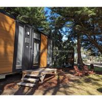 China Expandable Container Garden House with Bedroom Outdoor Application Steel Sandwich Panel Material and Customized Color for sale