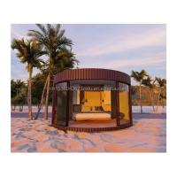 China Family or Hotel 20ft or 40ft Prefabricated Wooden Houses Flat Pack Container with Steel and Sandwich Panel Main Structure for sale