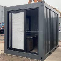 China Modern Design Bathroom Container Office for Custom Tailor Mobile Solution in 10 Foot Sea Freight Container for sale