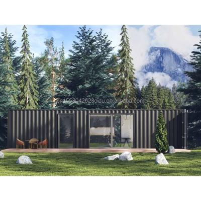 China Newly Popular 40ft Modified Shipping Container with 2 Bedrooms and Aluminum Alloy Windows for sale