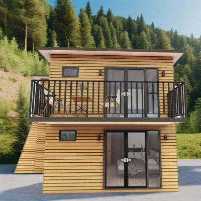 China Galvanized Steel Bending 180g Movable 40ft 20ft Prefab Container House for Outdoor Accommodation at Villa Hotel Shop for sale