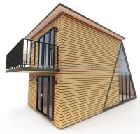 China Galvanized Steel Bending 180g Movable 40ft 20ft Prefab Container House for Outdoor Accommodation at Villa Hotel Shop for sale