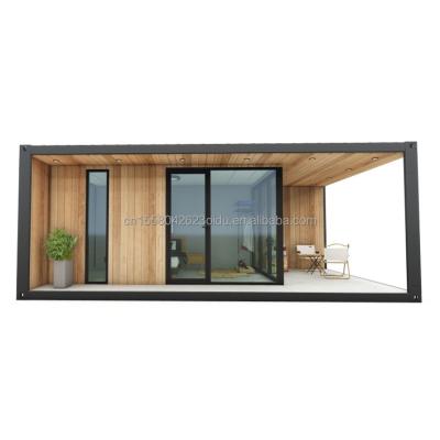 China 20ft/40ft Luxury Modern Wooden House Steel Structure Tiny House Senglin Foldable Holiday House with Customized Color for sale