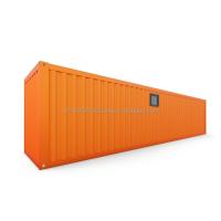 China Hotel 40ft Prefab Modular Folding Container Fast Build Tiny House with Galvanized Steel Square Tubes Main Structure for sale