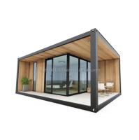 China 20ft/40ft Luxury Modern Wooden House Steel Structure Tiny House Senglin Foldable Holiday House with Customized Color for sale