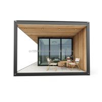 China 20ft/40ft Luxury Modern Wooden House Steel Structure Tiny House Senglin Foldable Holiday House with Customized Color for sale