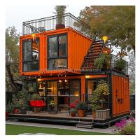 China 20ft Modern Luxury Prefab House Steel Sandwich Panel Modified Shipping Container for Outdoor Garden Living Alternative for sale
