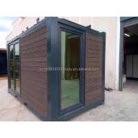 China EU 20ft Modern Luxury Prefab House Outdoor Garden Wooden Houses with Steel Structure Sandwich Panel Material for sale