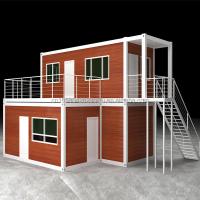China Manufacturers 20ft Expandable Flat Pack Container Galvanized Steel Bending 180g Fast Installation Mobile House for sale