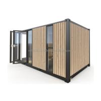 China Modern One-Storey Container Houses Luxary Style Tiny Wooden Prefab Buildings for Hotels Apartments Villas or Cabins for sale