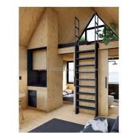 China Modern A-Triangle Tiny House Prefab House Trailer Flat Pack Steel and Sandwich Panel Mobile Home for Hotel or Other Purposes for sale