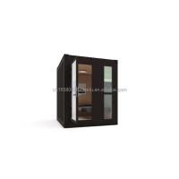 China Modern Design 10ft Container Prefabricated House for Garden Office Bedroom Mini Sleeping Warehouse and Mobile Hotel for sale