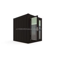 China Modern Design 10ft Container Prefabricated House for Garden Office Bedroom Mini Sleeping Warehouse and Mobile Hotel for sale