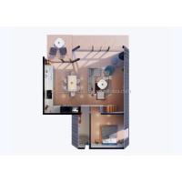 China Customized Color Luxury Hotel Room Design Triangle House Container for Family or Villa Made of Galvanized Steel Square Tubes for sale