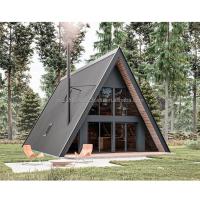 China Aluminum Window Modern Portable Steel Triangular Prefabricated Wooden House Detachable Container for Home or Hotel 1- for sale