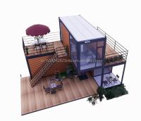 China 50/75/100mm Wave Sandwich Panel Wall 20 Feet Portable Shipping Container Clothing Store Prefab Mobile Shop Pop-up Retail Store for sale