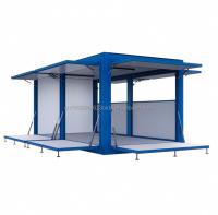 China Customized Color 10ft 20ft Expandable Container Shop Pop-up Food Truck Prefab Houses for Bar Store Coffee Retail Activity Bar for sale