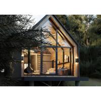 China Aluminum Alloy Windows Prefabricated Light Gauge Steel Container Building Modern Portable Home Triangular Design for Hotels for sale