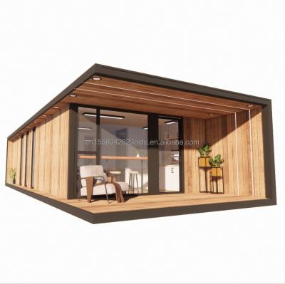 China Galvanized Steel Bending Portable Modular 2-3 Bedroom Prefab Flat Pack Mobile Garden Cabin Hotels Villas Ready-Made Homes for sale