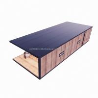 China Galvanized Steel Bending Portable Modular 2-3 Bedroom Prefab Flat Pack Mobile Garden Cabin Hotels Villas Ready-Made Homes for sale