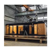 China Aluminum Alloy Windows Modern Triangle Roof Prefab House Flat Roof Residential Container Wooden Prefabricated Homes Outdoor Made Steel Sandwich Panel for sale