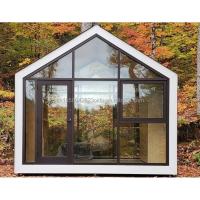 China Modified Shipping Container Prefab House Triangle Roof and Stable Wood Foundation for Residential Steel Container Home for sale